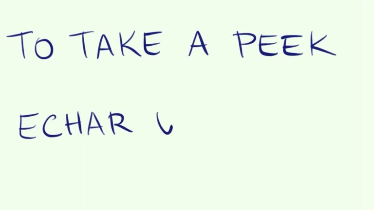 ¿Es 'echar un vistazo' o 'hechar un vistazo'? Descubre la forma ...