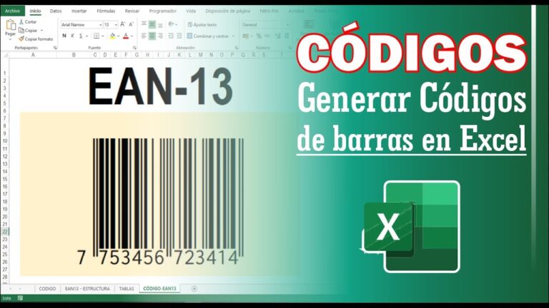 Guía completa para generar Código de Barras EAN 13: Paso a paso y Herramientas Recomendadas ...