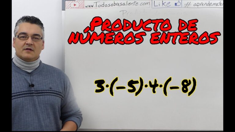 Guía completa: ¿Qué es el producto de un número y cómo calcularlo ...