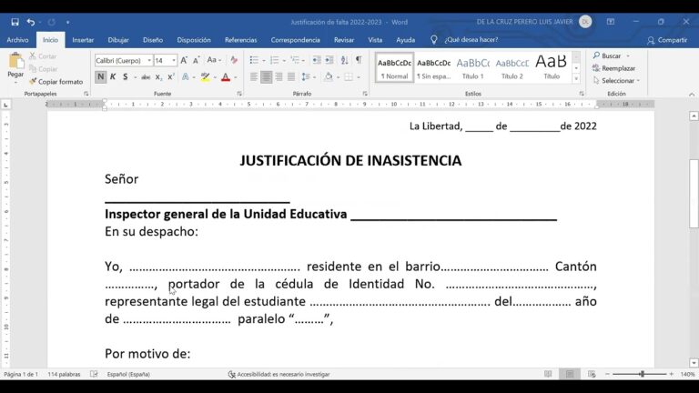 Guía completa: Modelo de justificante de trabajo para el instituto y consejos útiles - Educames